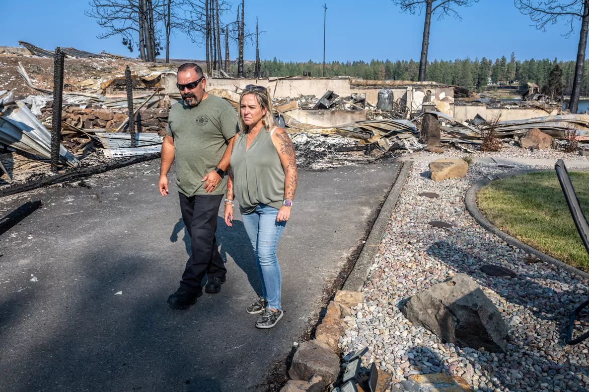 ‘We lost everything we owned’: Gray fire destroys local firefighters ...